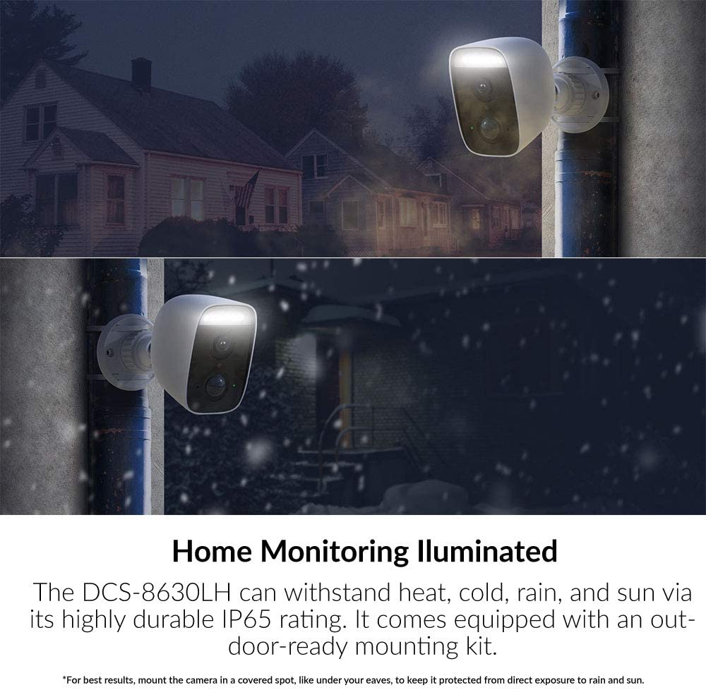 Save 13% with the D-Link Outdoor Security Spotlight Wi-Fi Camera