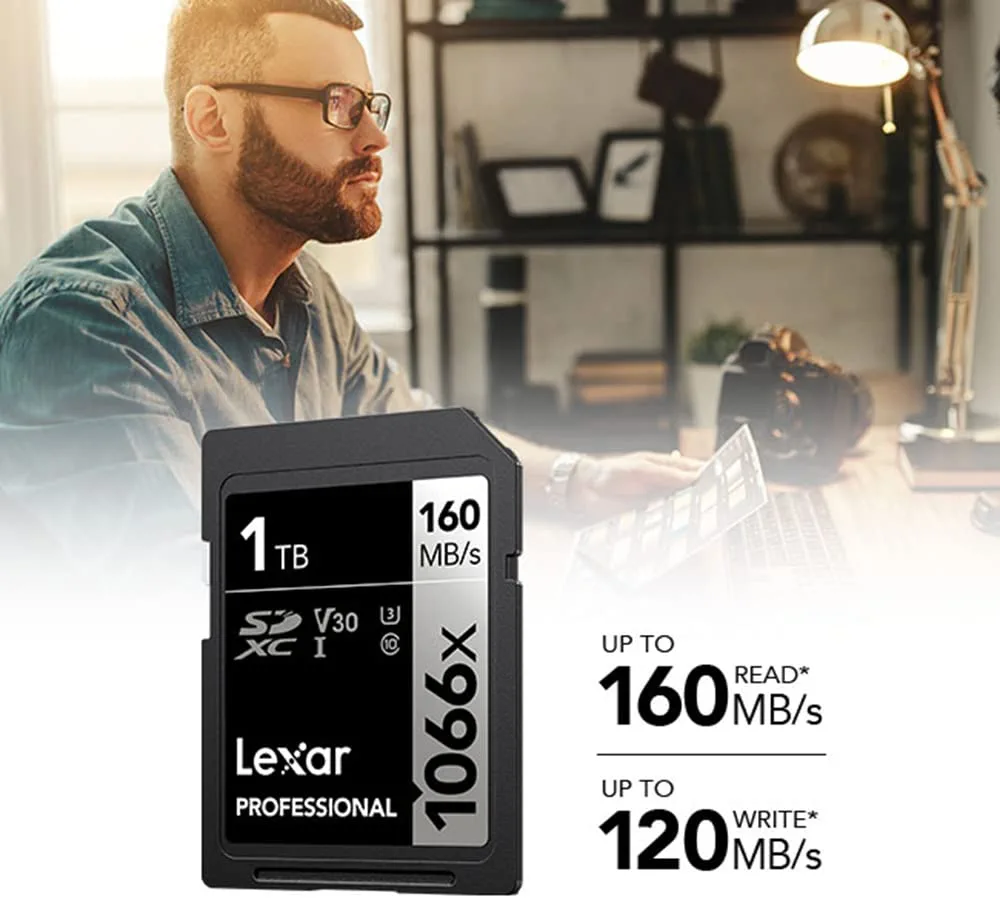 Lexar Professional 1066x 1TB SDXC UHS-I Card Silver Series at a 27% ...