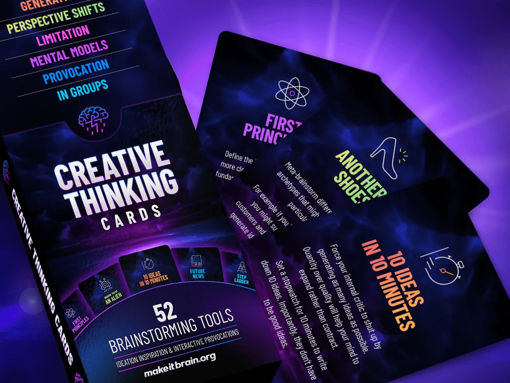 Card Games for Cultivating Creative Thinking