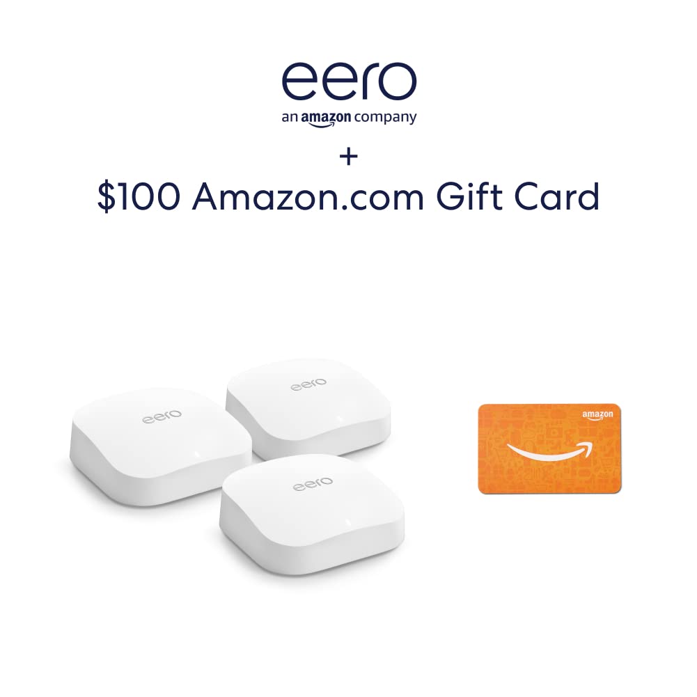 Deal Alert: Save 23% on Amazon Eero Pro 6E system (3-pack) with a $100 ...